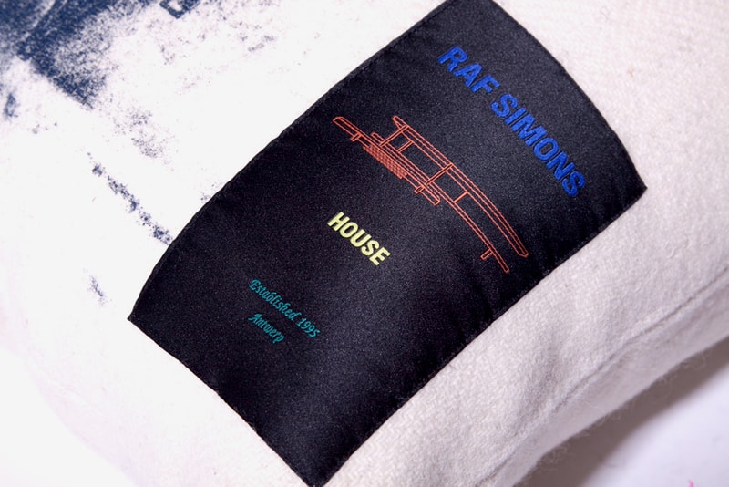 Raf Simons House "Master Craftsman" Cushion | Hypebeast