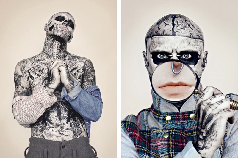 Rick Genest Nicola Formichetti