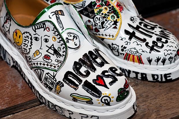 Zouk x Dr. Martens Custom 1461 Shoes for Charity | Hypebeast