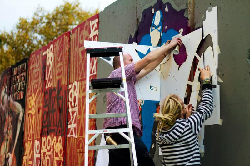 D*Face & RETNA "Behind the Berlin Wall" Exhibition @ Wende Museum ...