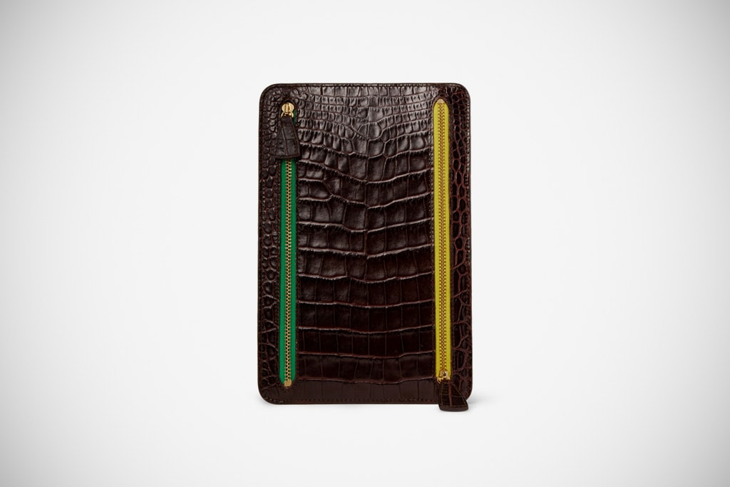 Smythson Crocodile-Embossed Leather Wallet | Hypebeast
