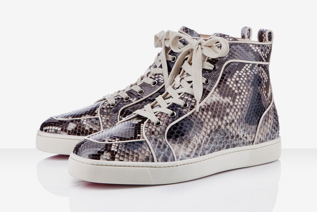 Christian Louboutin Python Rantus Orlato Flat | Hypebeast