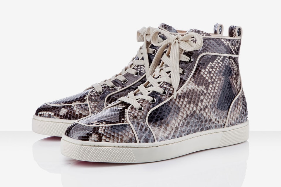 Christian Louboutin Python Rantus Orlato Flat | HYPEBEAST