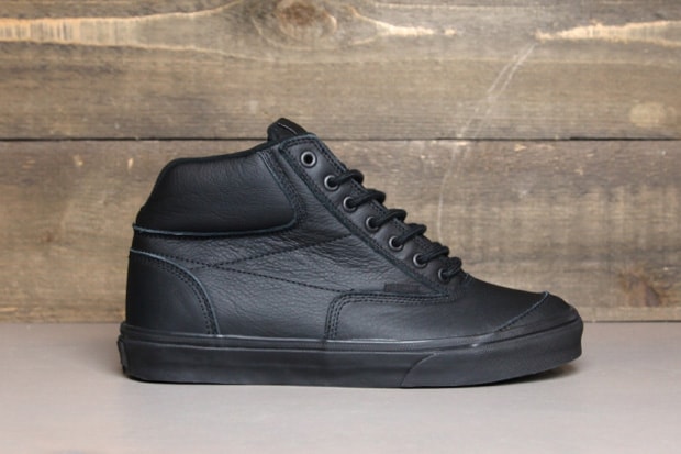 Vans Black Matte Leather Switchback | HYPEBEAST
