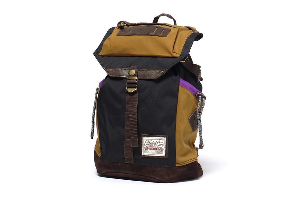 master-piece Cord Rucksack Black | Hypebeast