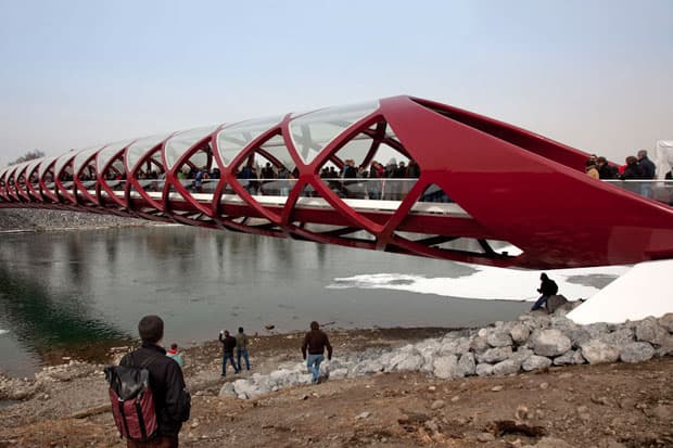 Peace Bridge by Santiago Calatrava | Hypebeast