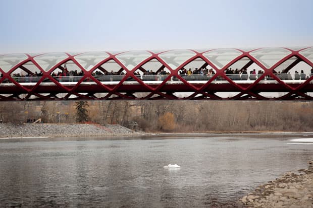 Peace Bridge by Santiago Calatrava | Hypebeast