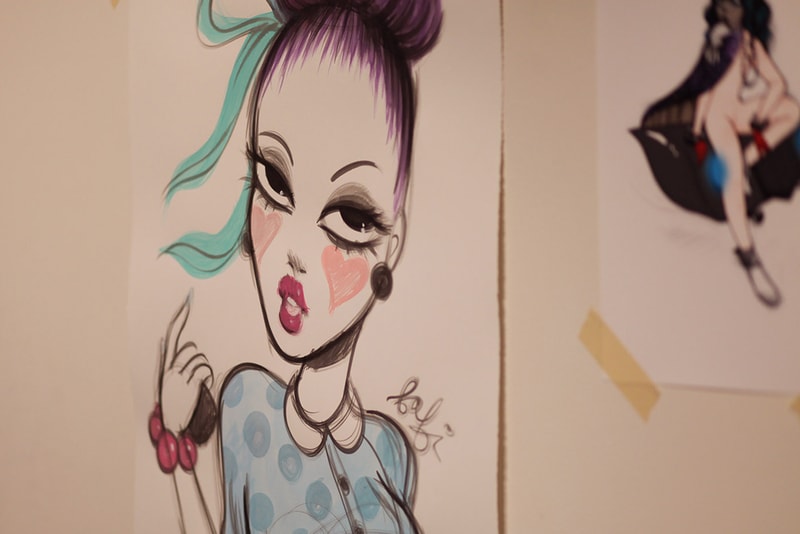 Fafi “The Carmine Vault” Mini Exhibit/Book Release Party @ Gallery ...