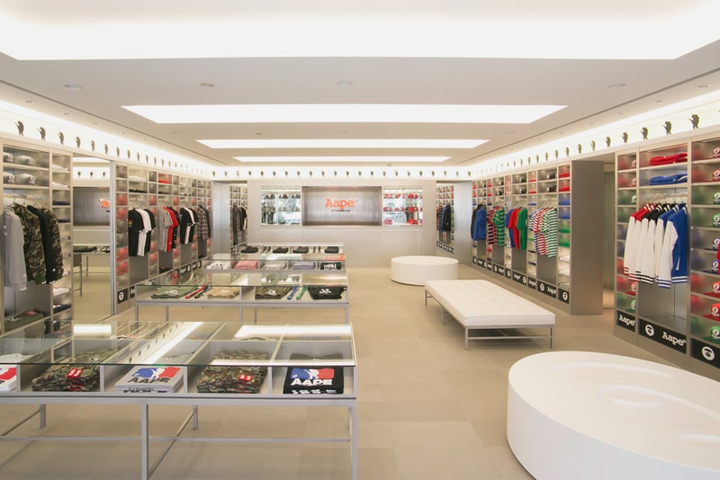 AAPE by A Bathing Ape Harajuku Store Opening Recap | Hypebeast