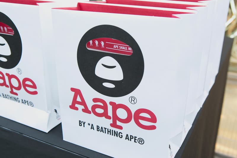 AAPE by A Bathing Ape Harajuku Store Opening Recap | Hypebeast