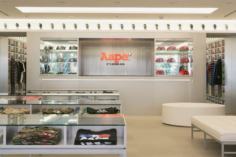 AAPE by A Bathing Ape Harajuku Store Opening Recap | Hypebeast