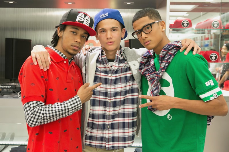 AAPE by A Bathing Ape Harajuku Store Opening Recap | Hypebeast