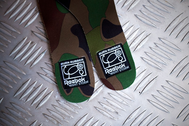 Burn Rubber x Reebok Night Storm - A Closer Look | Hypebeast