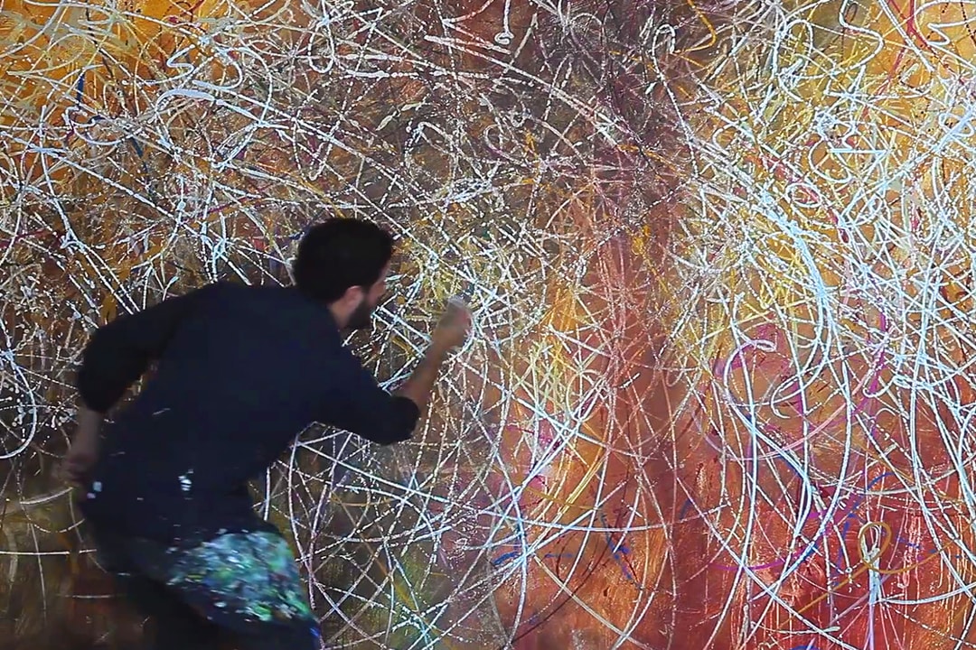 José Parlá Speaks About His Latest Work at BAM Fisher | Hypebeast