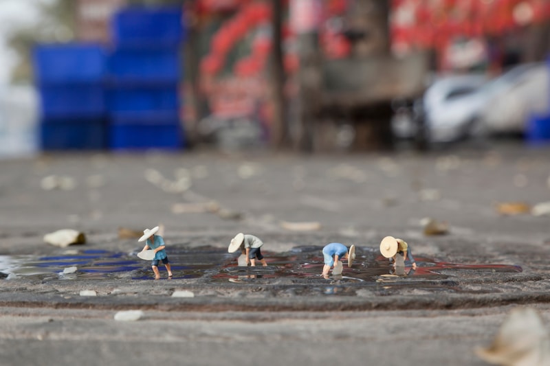 Slinkachu "Global Model Village" Exhibition @ Andipa Gallery and Broome ...