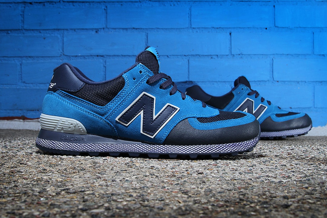 New Balance 574 Blue/Navy | Hypebeast