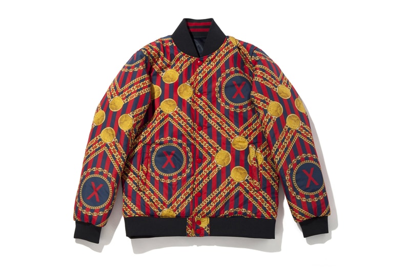 XLARGE x Majestic Reversible Baseball Jacket | Hypebeast