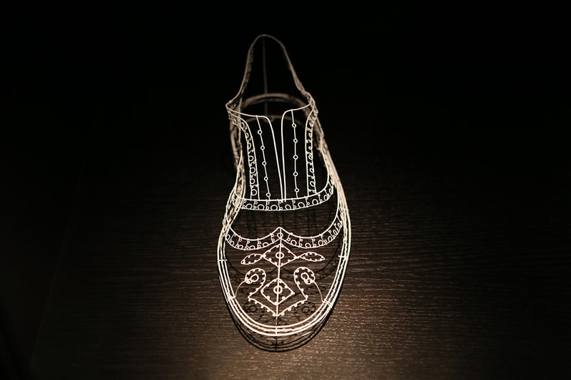 Cathy Miles Wire Shoes Installation @ South Place Hotel | Hypebeast