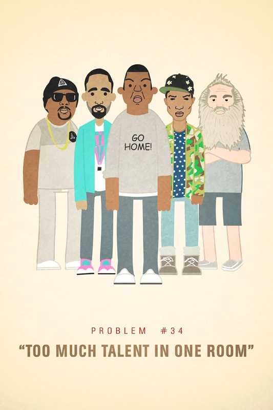 Jay-Z's 99 Problems Illustrations by Ali Graham | Hypebeast