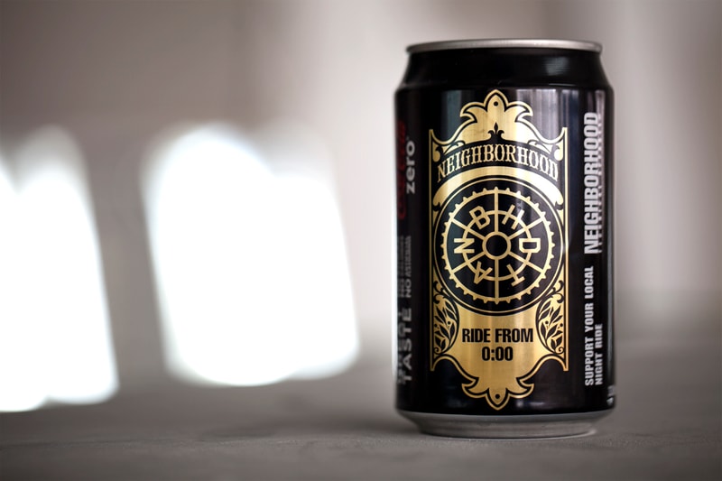 A Closer Look at the NEIGHBORHOOD x Coca-Cola Zero Cans | Hypebeast