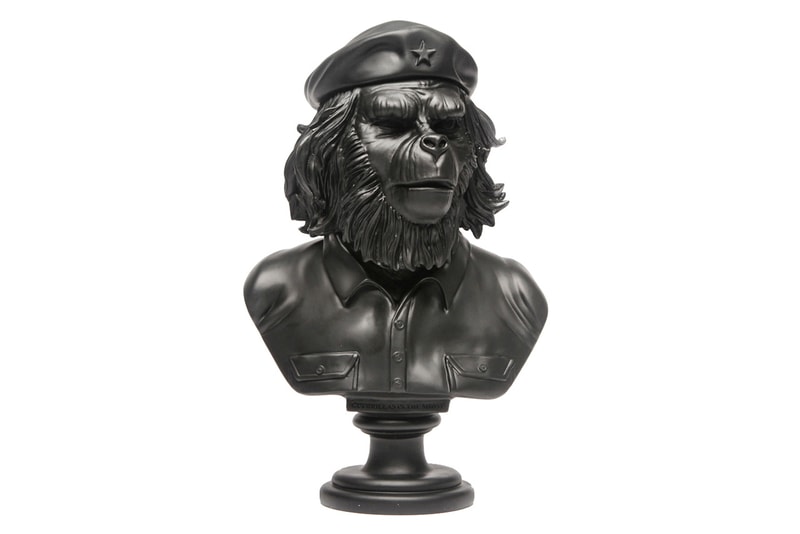 SSUR x 3DRetro 12" Rebel Ape Bust Sculpture | Hypebeast