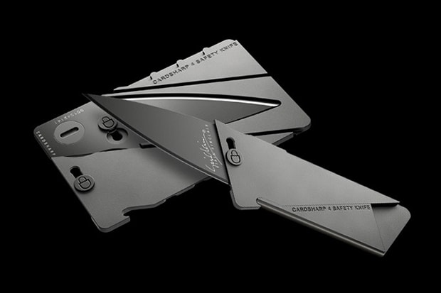 Ian Sinclair CardSharp 4 Metal Credit Card Folding Knife | Hypebeast