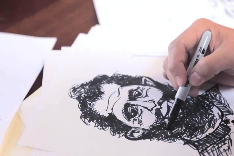 Bobby Hundreds Sketches Ben Hundreds to Show Off The Hundreds Sharpie ...