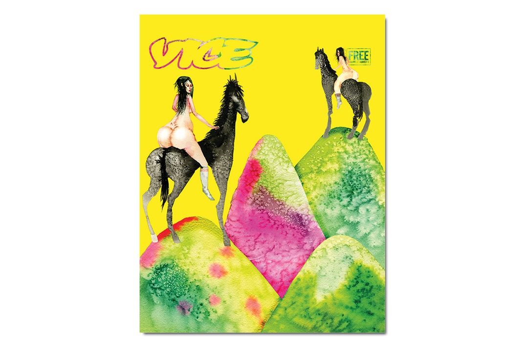 David Choe Covers VICE Magazine's "The Horse Is a Horse of Course of ...