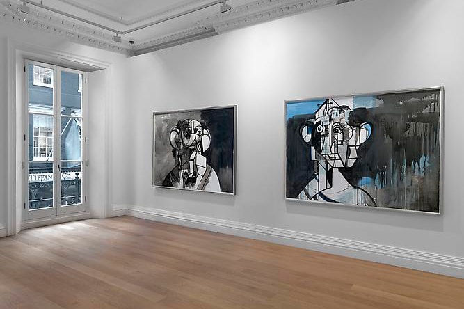 George Condo "Ink Drawings" @ Skarstedt Gallery London | Hypebeast