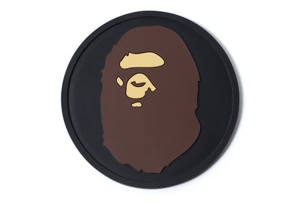 A Bathing Ape REVERSIBLE RUBBER COASTER | Hypebeast