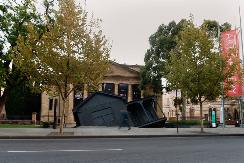Ian Strange "Landed" Installation @ The Art Gallery of South Australia ...