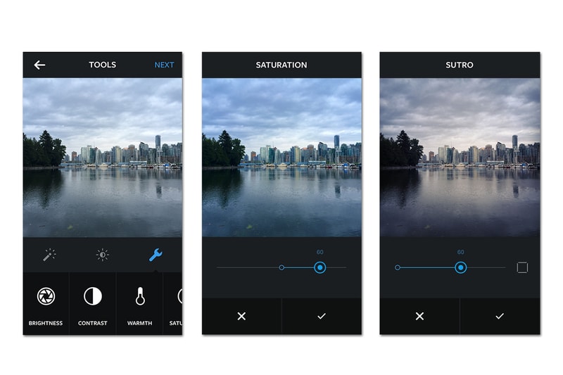 Instagram Adds Adjustable Filters and New Editing Tools | Hypebeast