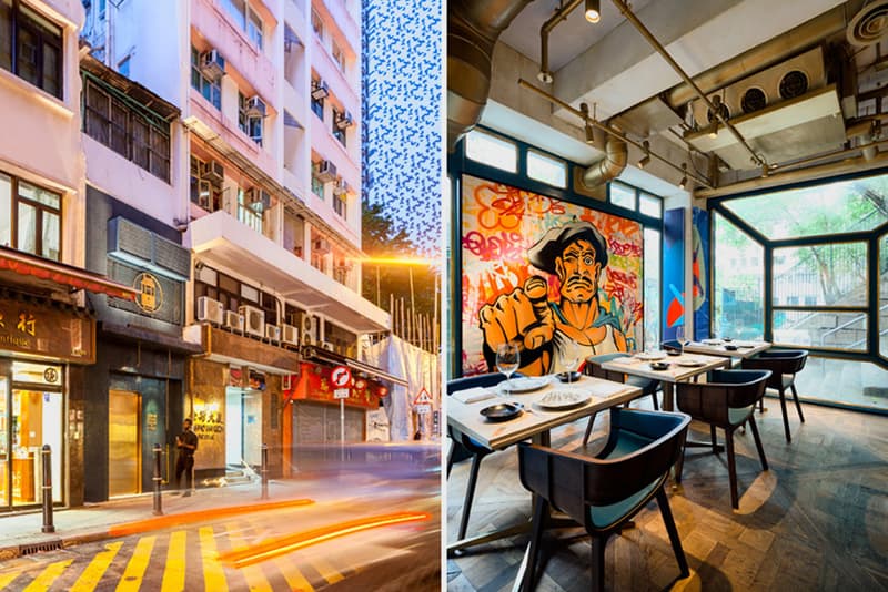 BIBO Restaurant in Hong Kong Features Installations by Street Art ...