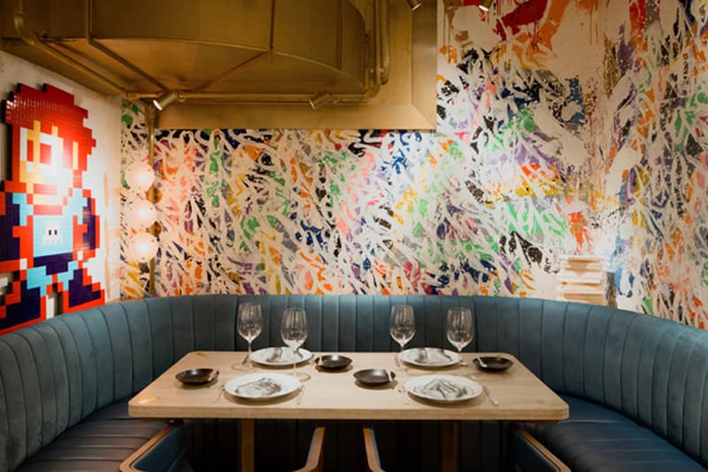 BIBO Restaurant in Hong Kong Features Installations by Street Art ...