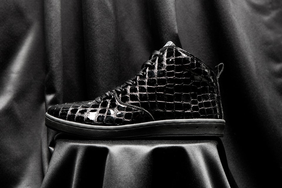 Gourmet 2014 Fall/Winter "Black Croc" Quattro Skate 2 Sneakers | Hypebeast