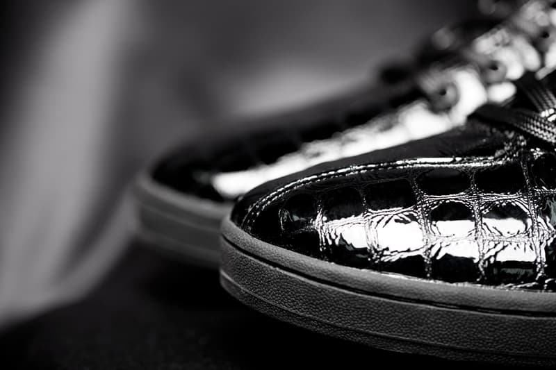Gourmet 2014 Fall/Winter "Black Croc" Quattro Skate 2 Sneakers | Hypebeast