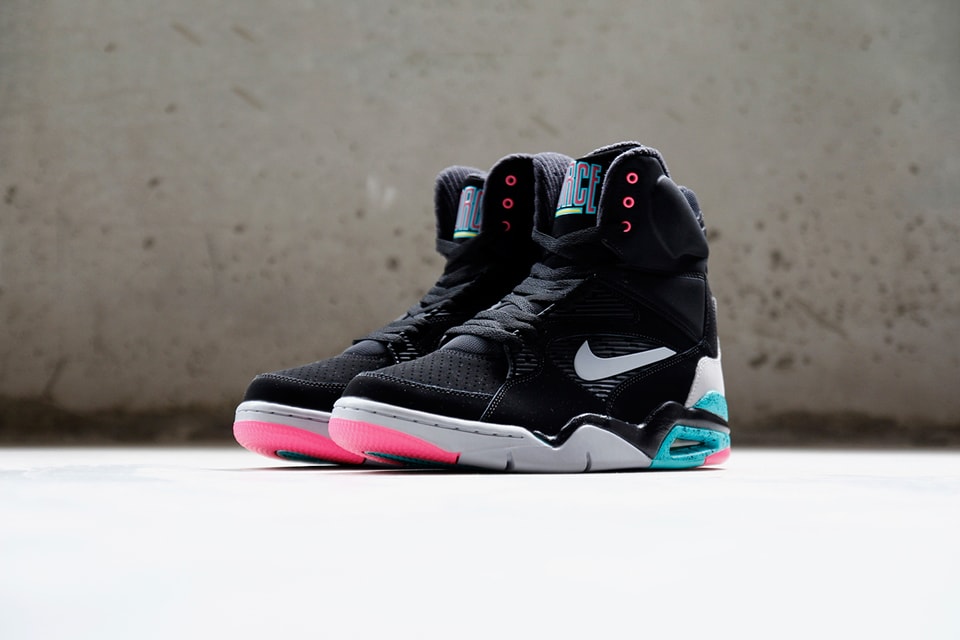 A Closer Look at the Nike Air Command Force Black/Wolf Grey-Hyper Jade ...