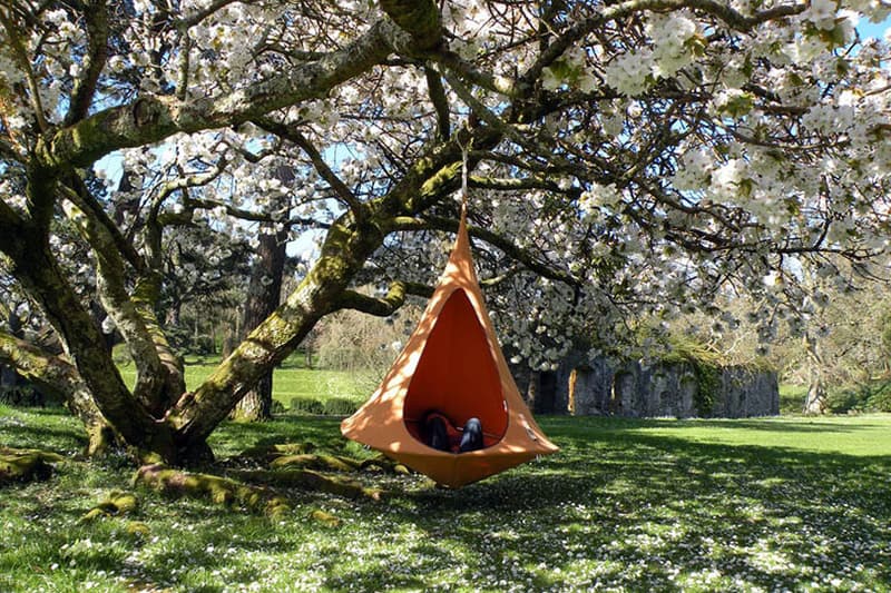 Cacoon Hanging Hide Away by hang-in-out | Hypebeast