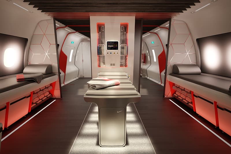Nike Conceptualizes the Ultimate Private Jet for Athletes | Hypebeast