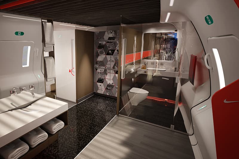Nike Conceptualizes the Ultimate Private Jet for Athletes | Hypebeast