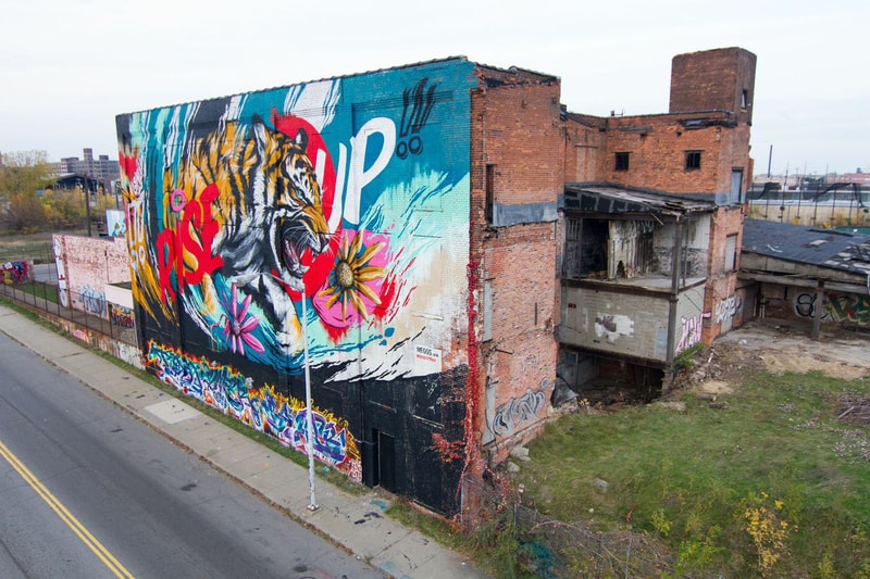 MEGGS "Rise Up" Mural | Hypebeast