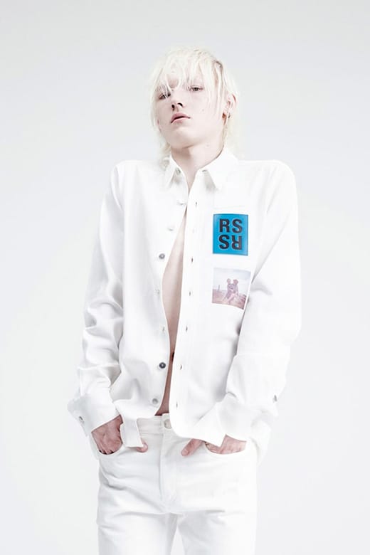 Raf Simons Retrospective 2014 Fall/Winter Editorial for 032c Raf Simons Retrospective 2014 Fall/Winter Editorial for 032c