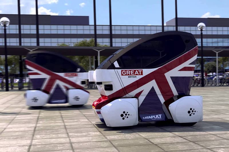 Transport Systems Catapult Unveils the UK's First Driverless Car ...