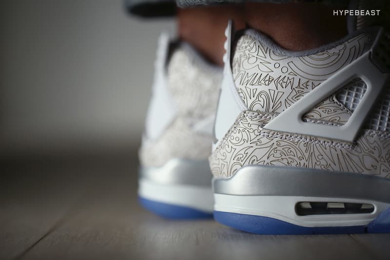 A Closer Look at the Air Jordan 4 Retro "Laser" | Hypebeast