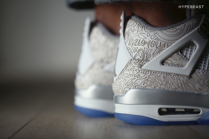 A Closer Look at the Air Jordan 4 Retro "Laser" | Hypebeast