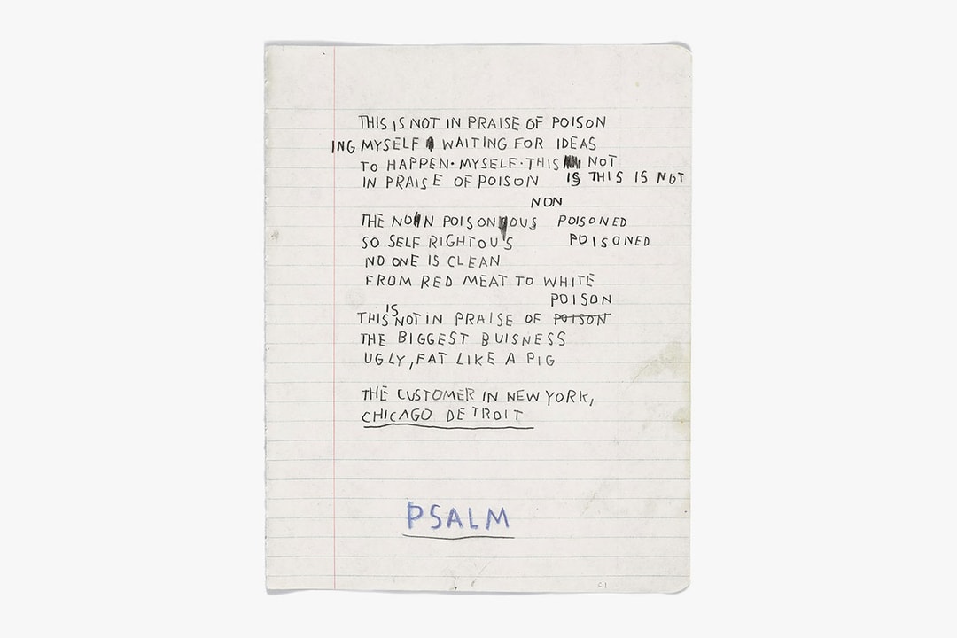 "Basquiat: The Unknown Notebooks" @ Brooklyn Museum | Hypeart