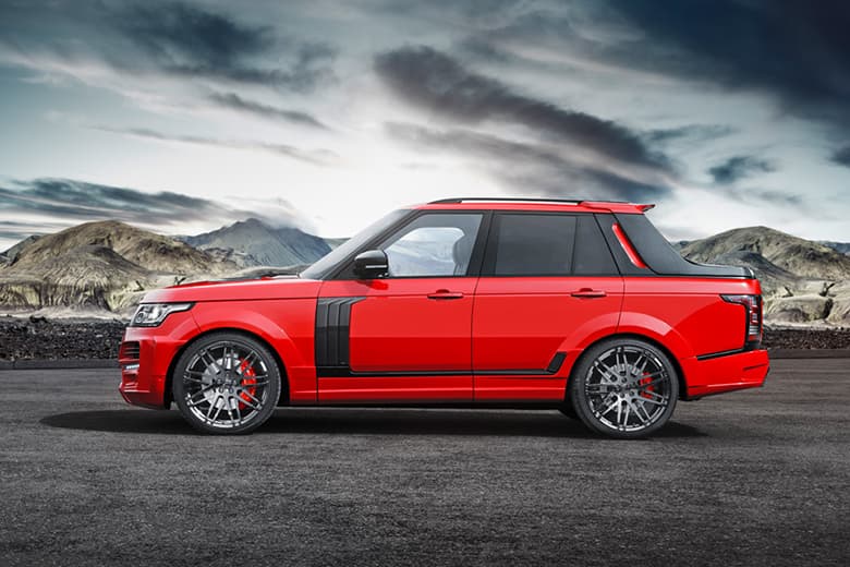 Brabus Startech Customizes a Range Rover Pickup | Hypebeast