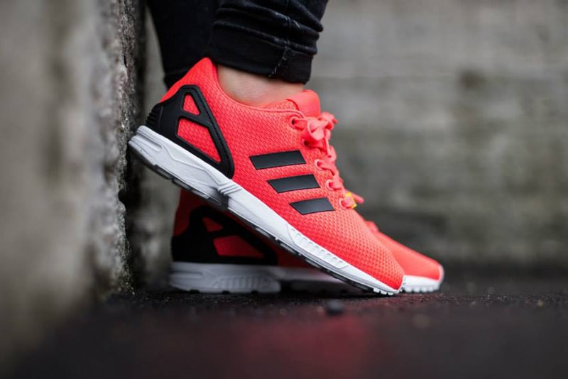 adidas ZX Flux Red/Core Black | Hypebeast