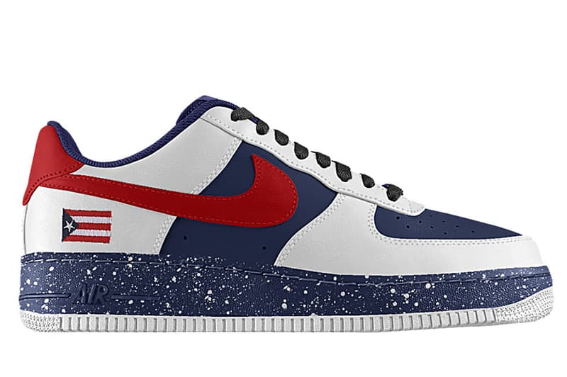 NikeiD Sneaker Editing Service Adds Flags To Nike Air Force One | Hypebeast