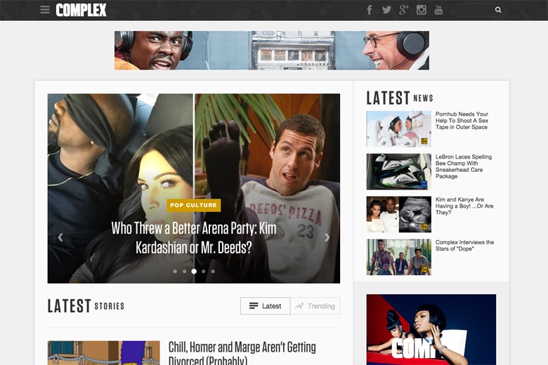 Retrospect: A Look Back at the Evolution of Popular Websites | Hypebeast